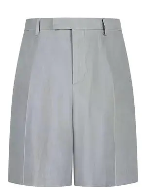 LARDINI Button Pocket Shorts - Grey