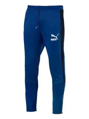PUMA Quilted Track Pants Blue