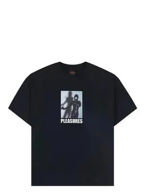 PLEASURES Graphic-print T-shirt - Black