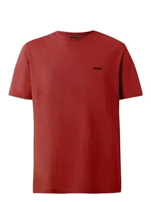 BOSS Short-sleeved T-shirt Red