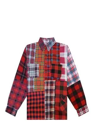 Needles Patchwork Shirt - Red