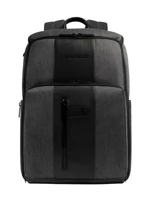 PIQUADRO Zipped Panelled Backpack - Grey