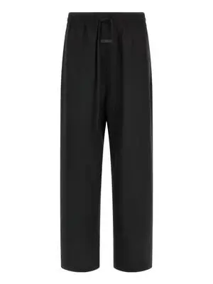 Fear Of God Ripstop Leather Patch Trousers - Black