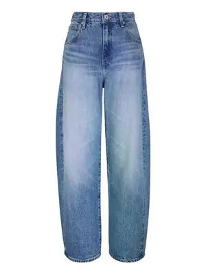 Ag Barrel Denim Jeans - Blue