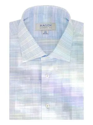 HAGEN SHIRTS Plaid-check Shirt - Blue