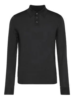 MAISON MARGIELA Polo Shirt Pale - Black