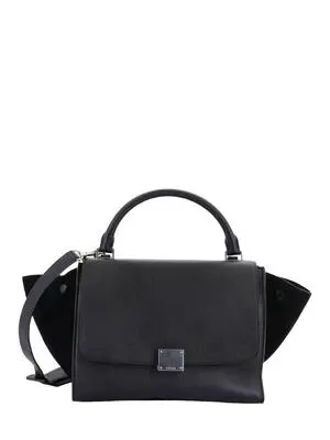 Celine Trapeze Satchel - Black