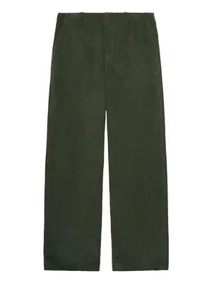 THE ELDER STATESMAN Waffle Cord Carpenter Pant - Green