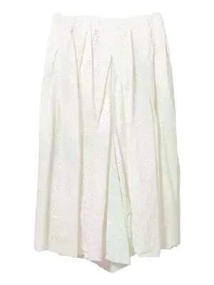 Comme Des Garçons Eyelet Trousers - White
