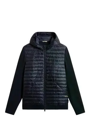 Woolrich Hybrid Hooded Jacket - Blue