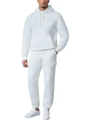 Mackage Kolton Double-face Jersey Logo Hoodie - Cream