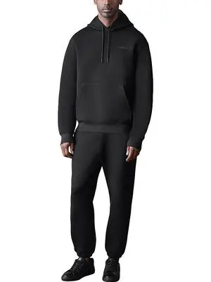 Mackage Double-face Jersey Logo Hoodie - Black