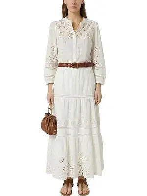 Gerard Darel Jaly Maxi Skirt - Ecru