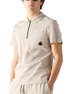 Moose Knuckles Dalon Polo Shirt - Alabaster