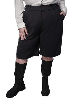 WILDFANG Empower Wide Leg Short Black