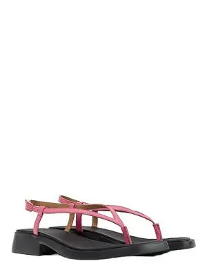 Camper Dana Leather Sandals - Pink