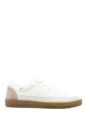 SANTHA Lace-up Sneakers - White