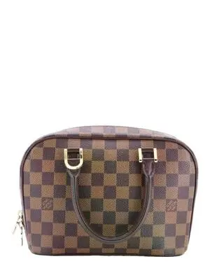 LOUIS VUITTON Sarria Damier Mini Satchel Handbag - Brown