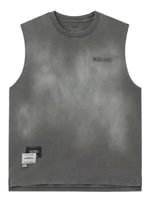 MUSIUM DIV. Logo-detail Sleeveless Vest - Grey