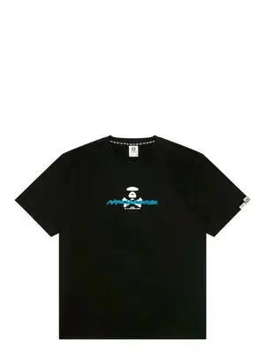 AAPE BY *A BATHING APE Printed T-shirt - Black