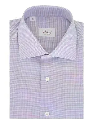 Brioni Textured Shirt - Purple