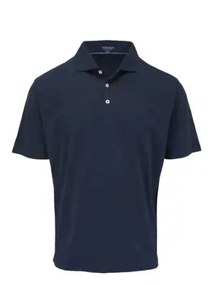 Peter Millar Button Polo Shirt - Blue