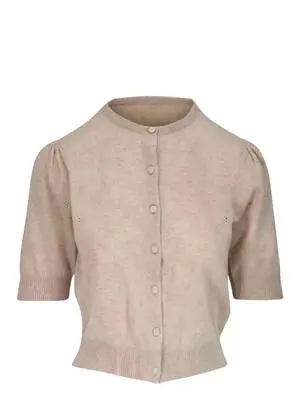 Citizens Of Humanity Short-sleeve Cardigan - Neutrals