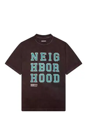 NEIGHBORHOOD Logo-print T-shirt - Brown