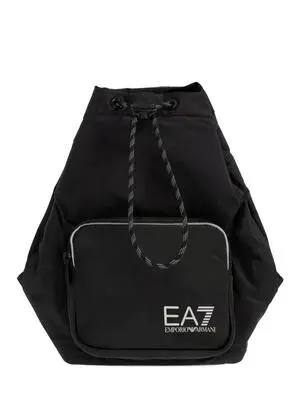 EA7 Drawstring Backpack - Black