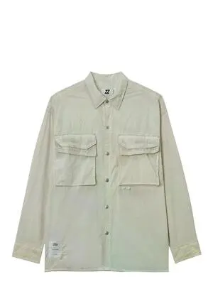 Izzue Chest-pockets Shirt - Neutrals