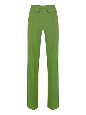 Elisabetta Franchi Flap Pockets Trousers - Green