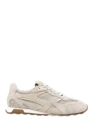 Ash Panelled Kasar Sneakers - Grey