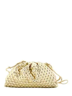 Bottega Veneta The Pouch Bubble Wrap Mini Crossbody Bag - Neutrals