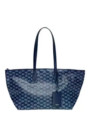 Moreau Medium Vogue Patterned Tote - Blue