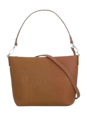 MC2 SAINT BARTH Embossed Top Handle Bag - Brown