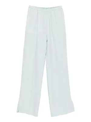 FORTE_FORTE Elasticated-waist Trousers - Blue