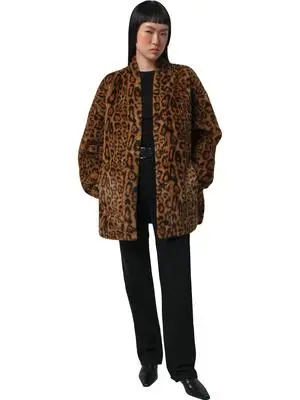 Apparis Jane Coatigan Leopard