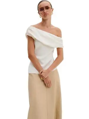 MALINA Seleah Draped Top