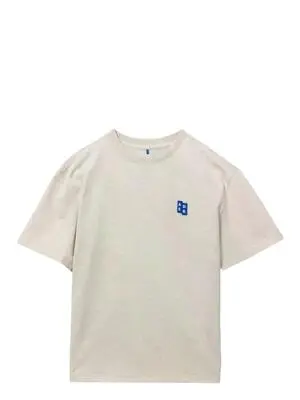 ADER ERROR Logo-embossed T-shirt - Neutrals