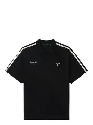 FIVE CM Stripe-detail Polo Shirt