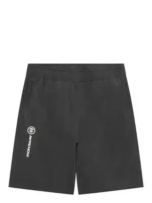 AAPE BY *A BATHING APE Logo Lettering Shorts - Grey