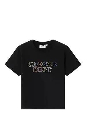 CHOCOOLATE Lettering T-shirt - Black