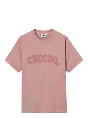 CHOCOOLATE Logo Appliqué T-shirt - Pink