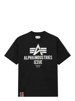 Izzue Logo-print T-shirt - Black