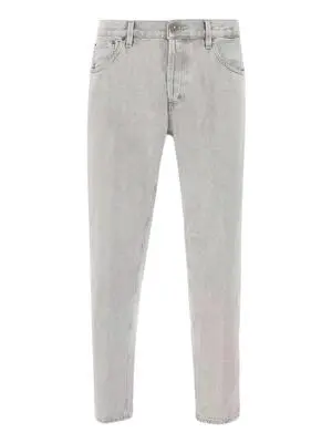 DONDUP Five-pocket Carrot Jeans - Grey