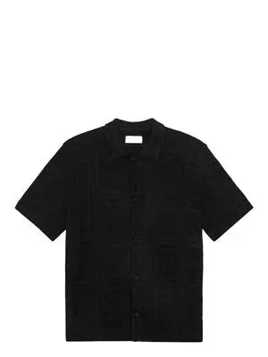 LES DEUX Hector Short-sleeve Shirt - Black