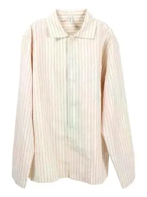 ANOTHER ASPECT 2.1 Striped Shirt - Neutrals