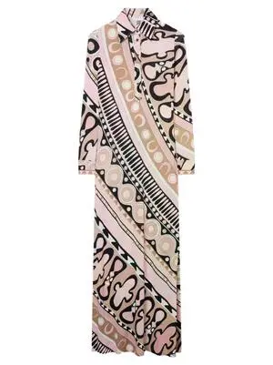 Emilio Pucci Soleil-print Chemisier Dress - Pink