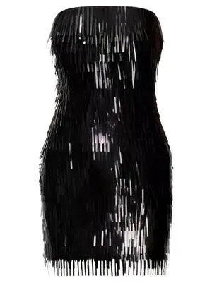Herve Leger Keira Mini Dress - Black