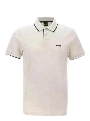 BOSS Short-sleeves Polo Shirt Neutrals